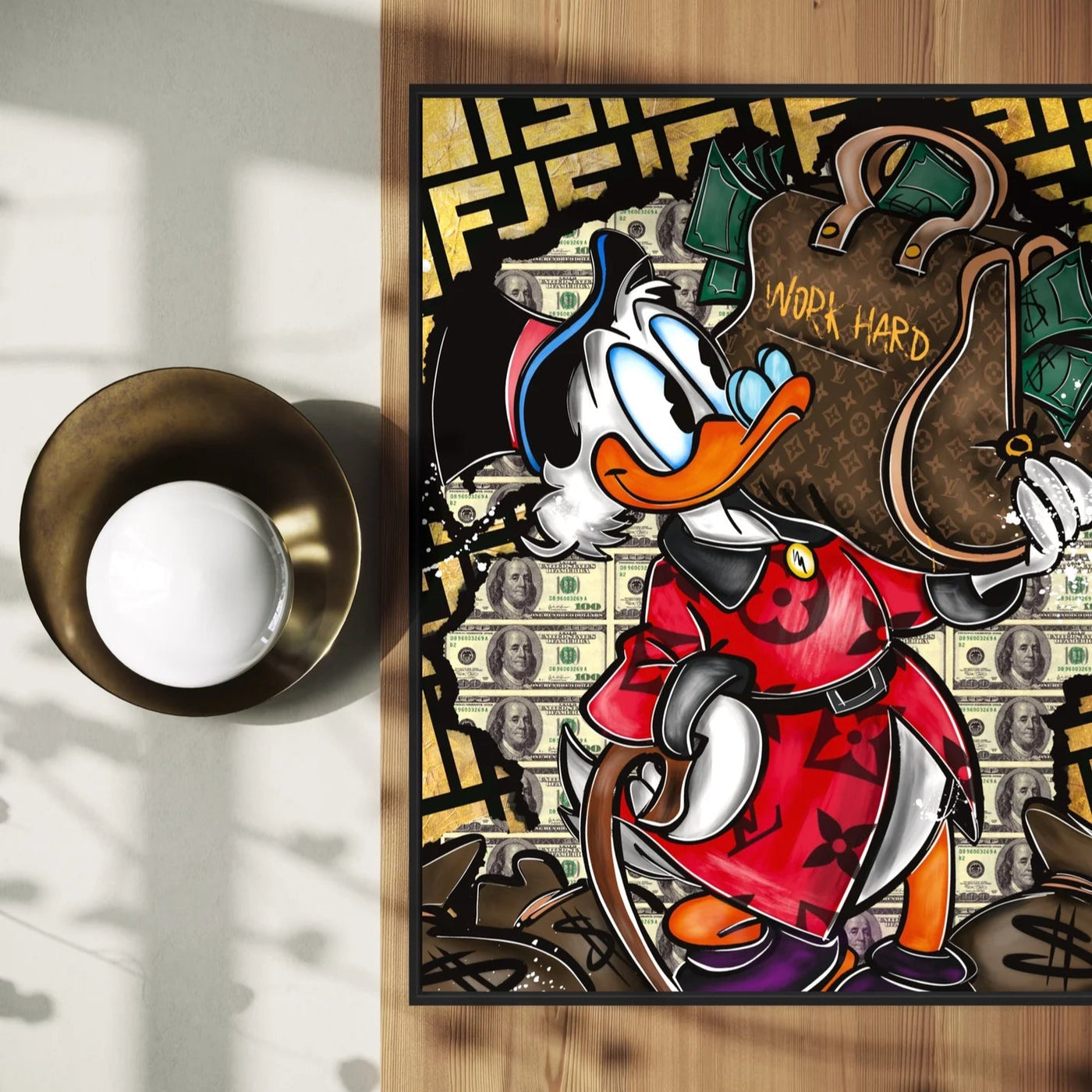 WORK HARD DUCK – GrandWallDesign