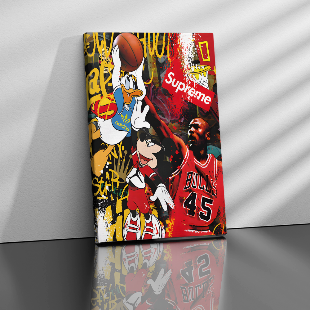 Jordan Cartoon – GrandWallDesign